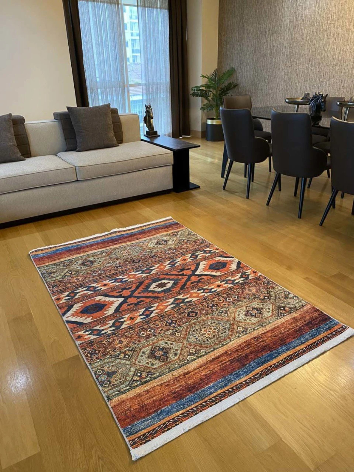 Rugpera Toscana Area Rug with Non-Slip Backing | Wayfair