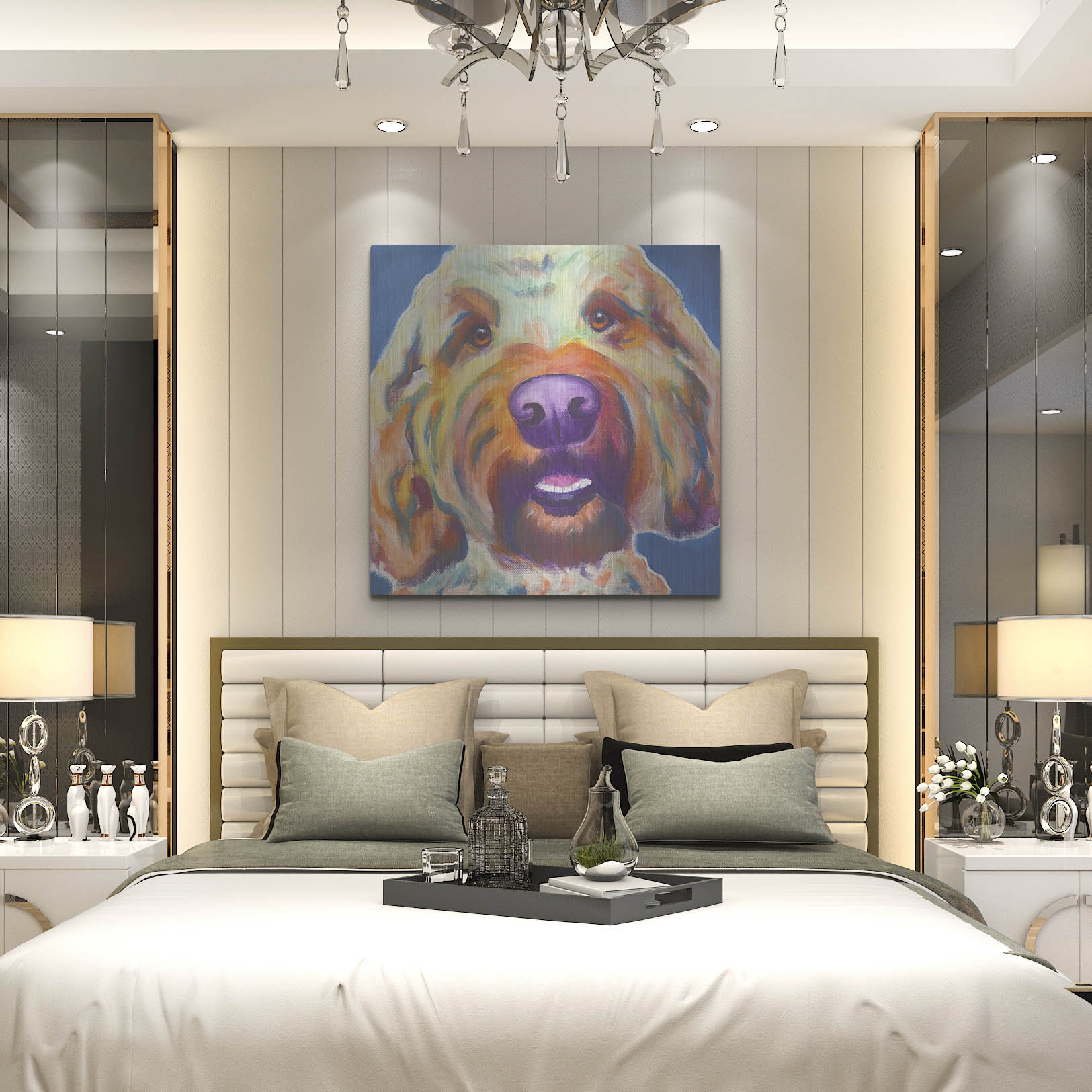 Red Barrel Studio® " Doodle - Larry " by Dawg Painter | Wayfair