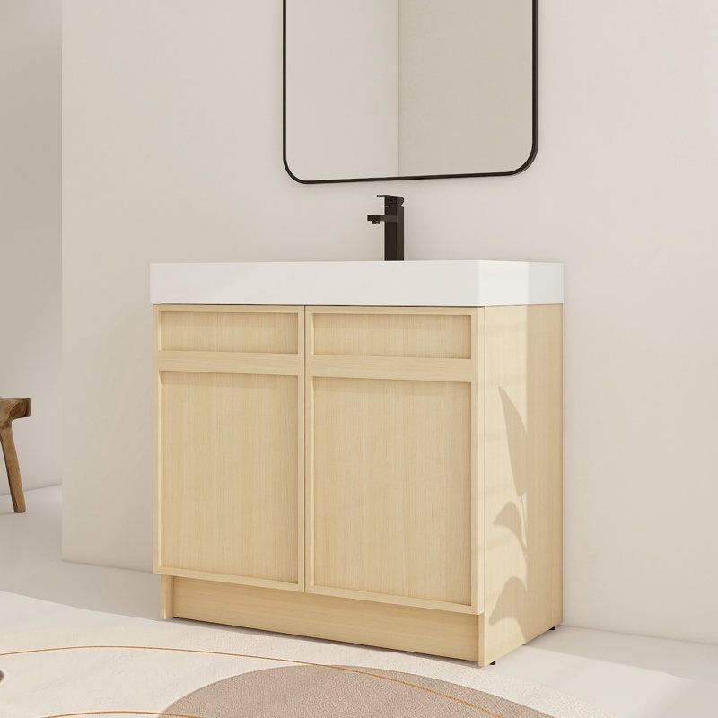 haalvde 36 Inch Vanity, 36 bathroom vanity with top, 36 inch bathroom ...