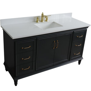 Breakwater Bay Sweetwater 61" Single Bathroom Vanity Set | Wayfair
