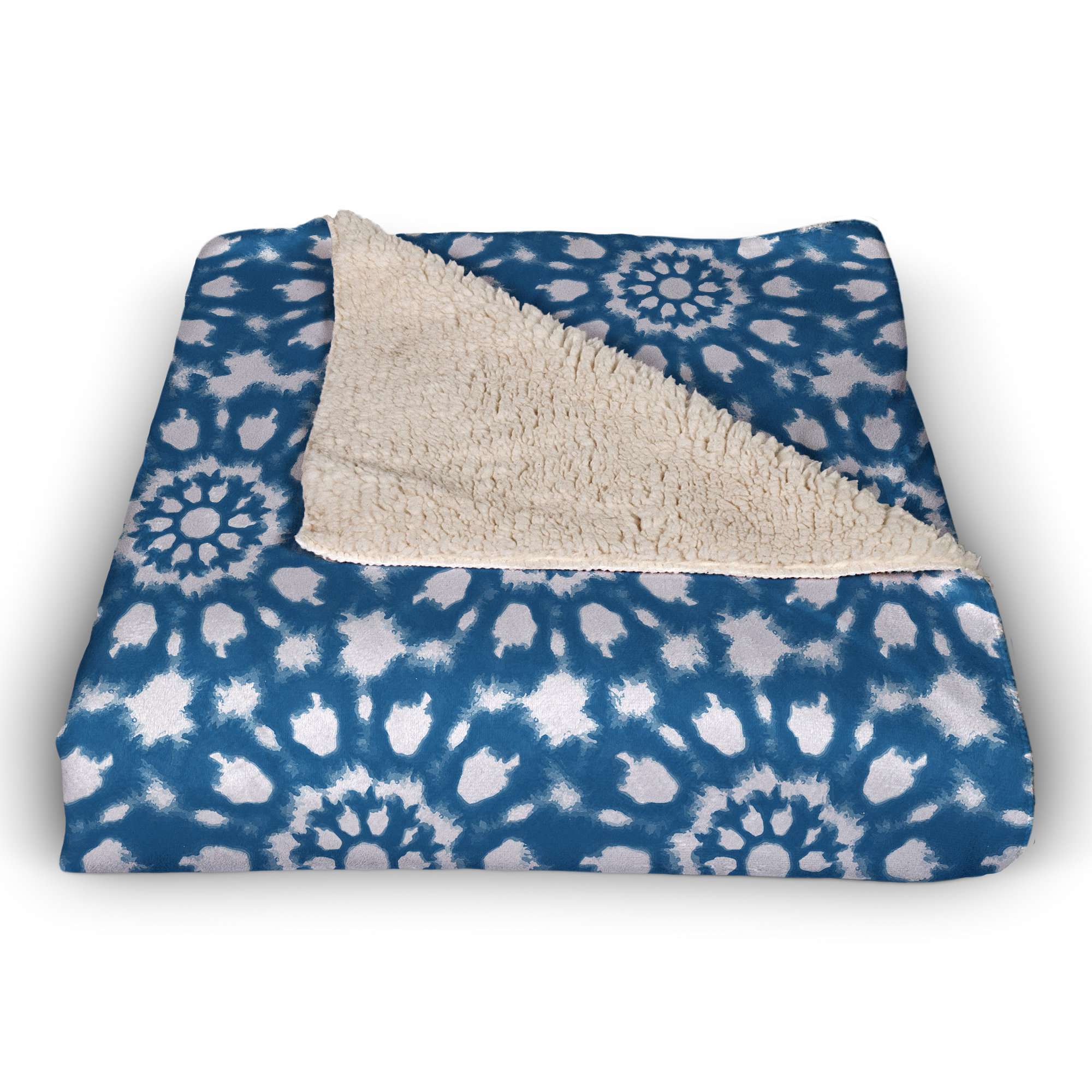 Designs Direct Creative Group Radial Shibori Fleece Throw - Wayfair Canada