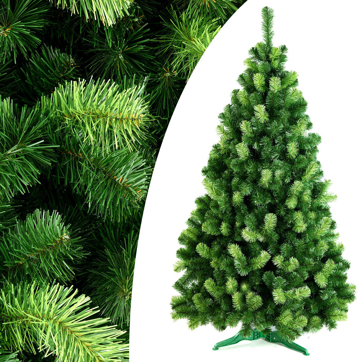 The Seasonal Aisle Daria Artificial Fir Christmas Tree | Wayfair.co.uk
