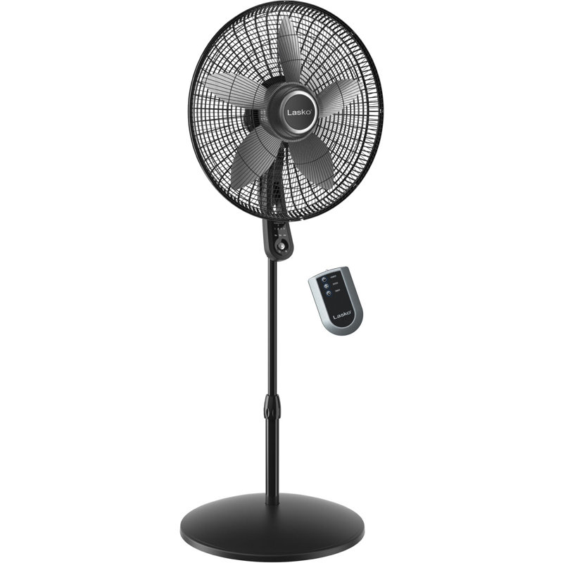 Lasko 20" Oscillating Remote Control Pedestal Fan & Reviews | Wayfair