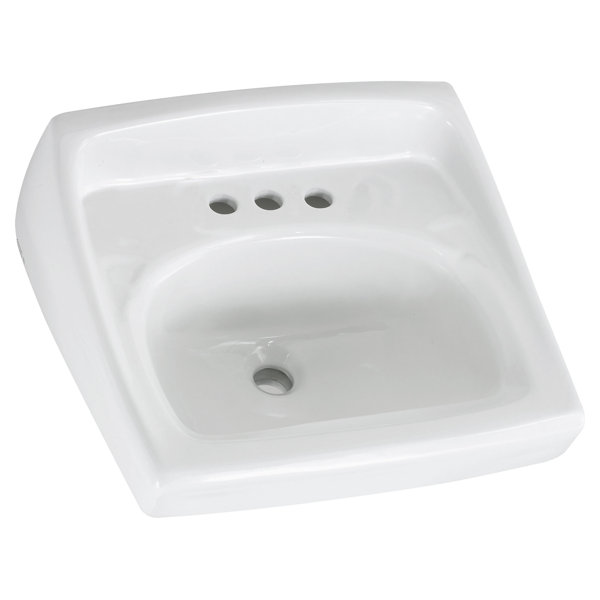 American Standard Lucerne Ceramic 21" Wall Mount Bathroom Sink | Wayfair