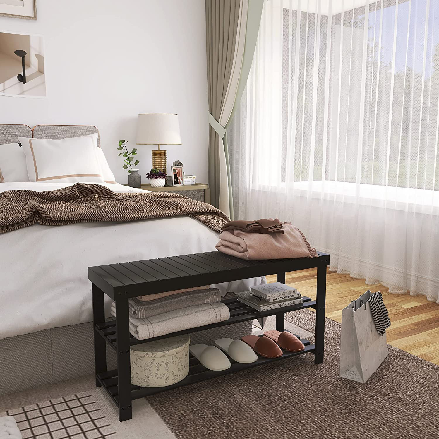 Winston Porter 8 Pair Shoe Rack | Wayfair