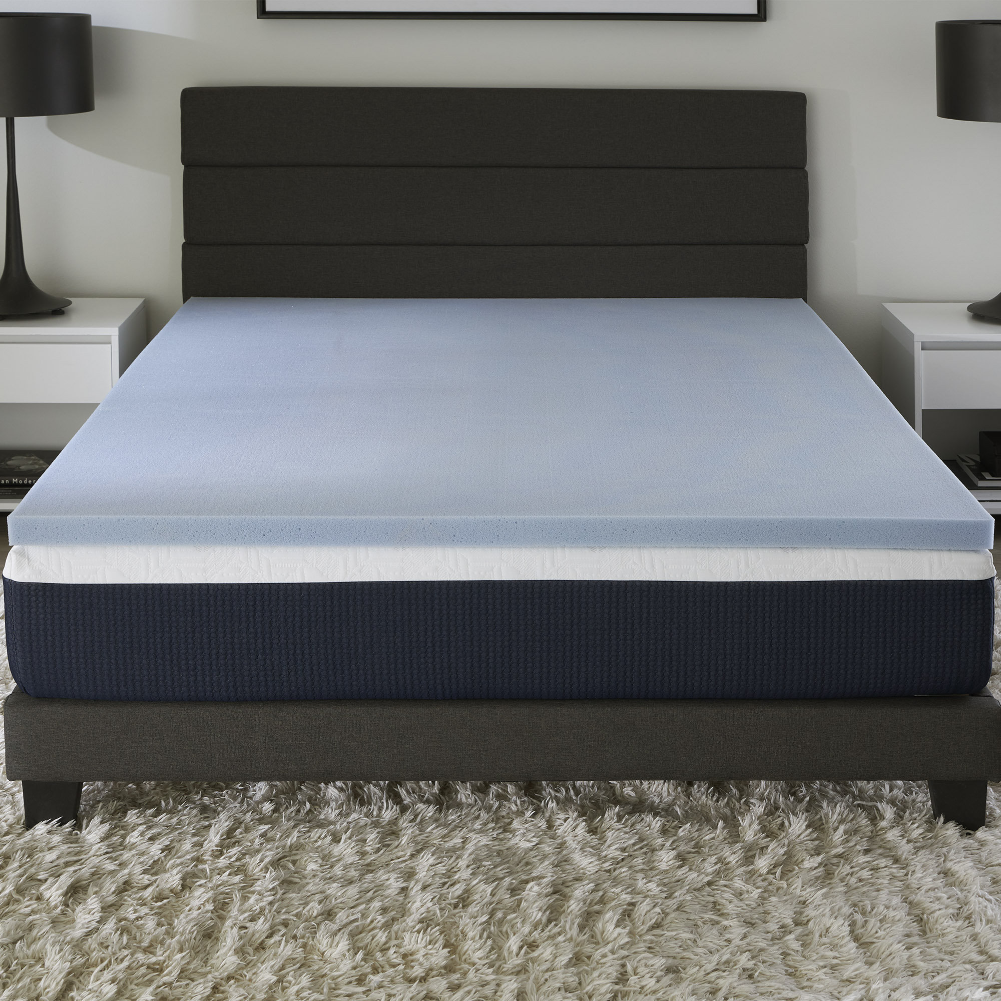 Comfort Tech 2 Mattress Topper Featuring Tranquility Foam & Reviews ...