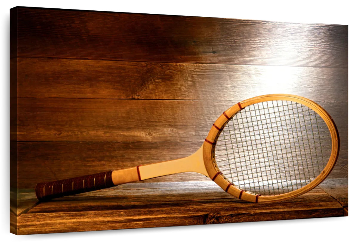 Ebern Designs Sireci Retro Tennis Racket | Wayfair