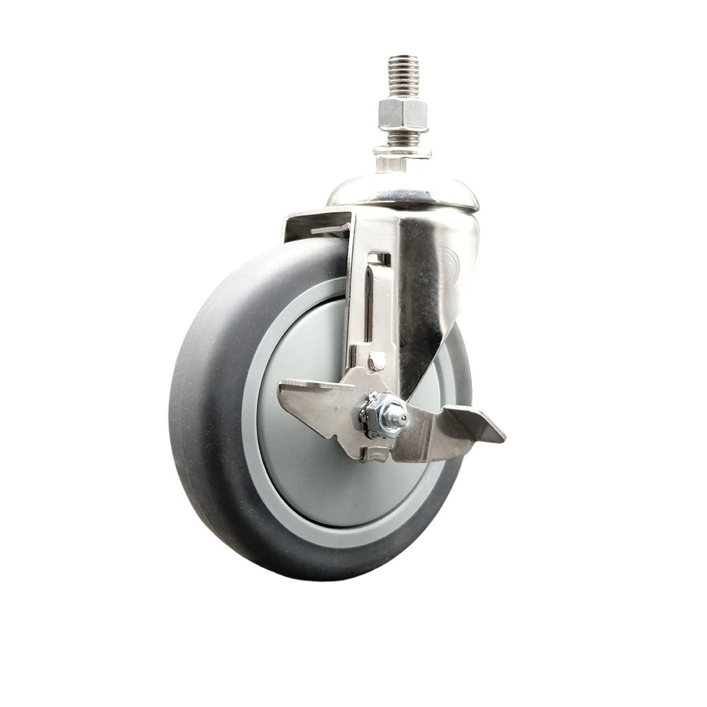 Service Caster Thermoplastic Rubber Casters | Wayfair