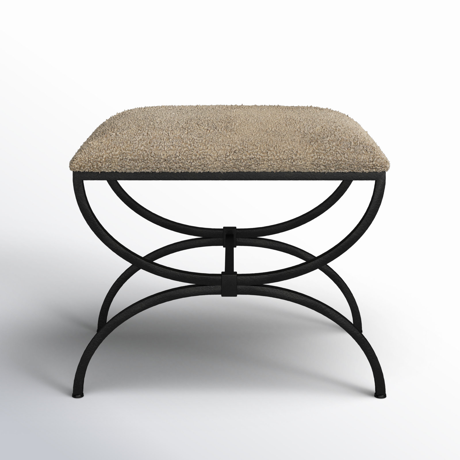 Birch Lane™ Iveta Iron Accent Stool & Reviews | Wayfair