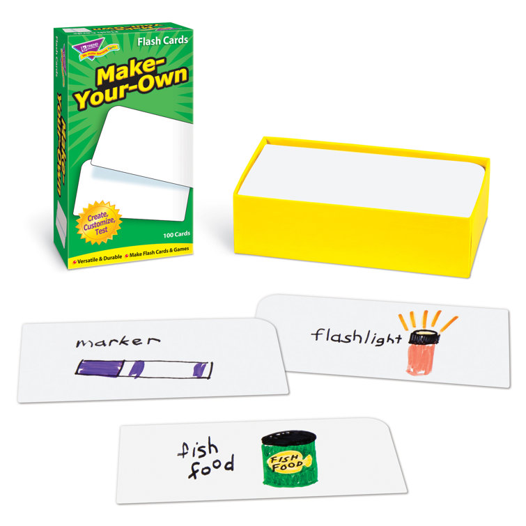 Trend Enterprises Make Your Own Flash Cards - Wayfair Canada