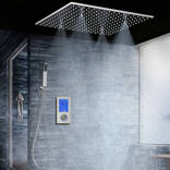 Smart Living&Technology Thermostatic Complete Shower System with Rough ...