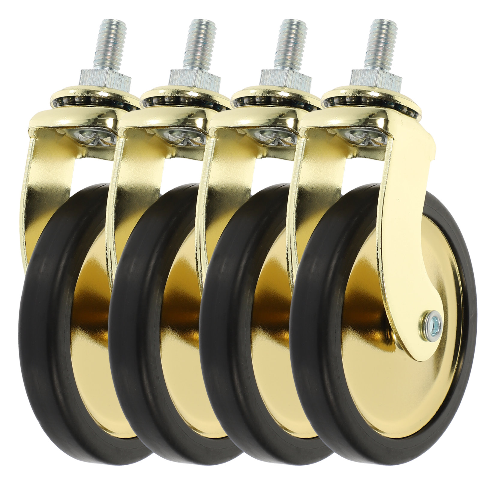 Mercer41 4Pcs Household Furniture Caster Wheels Multi-Function ...