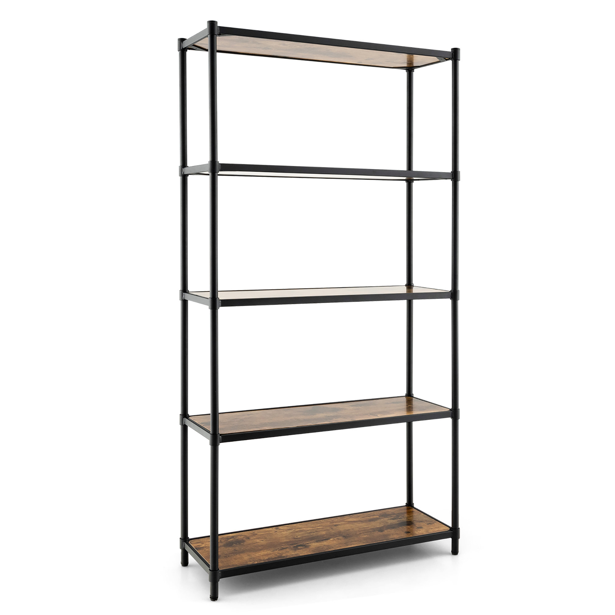Latitude Run® Lanekia Lanekie 60.5" H x 31.5" W x 11.5" D Shelving Unit ...