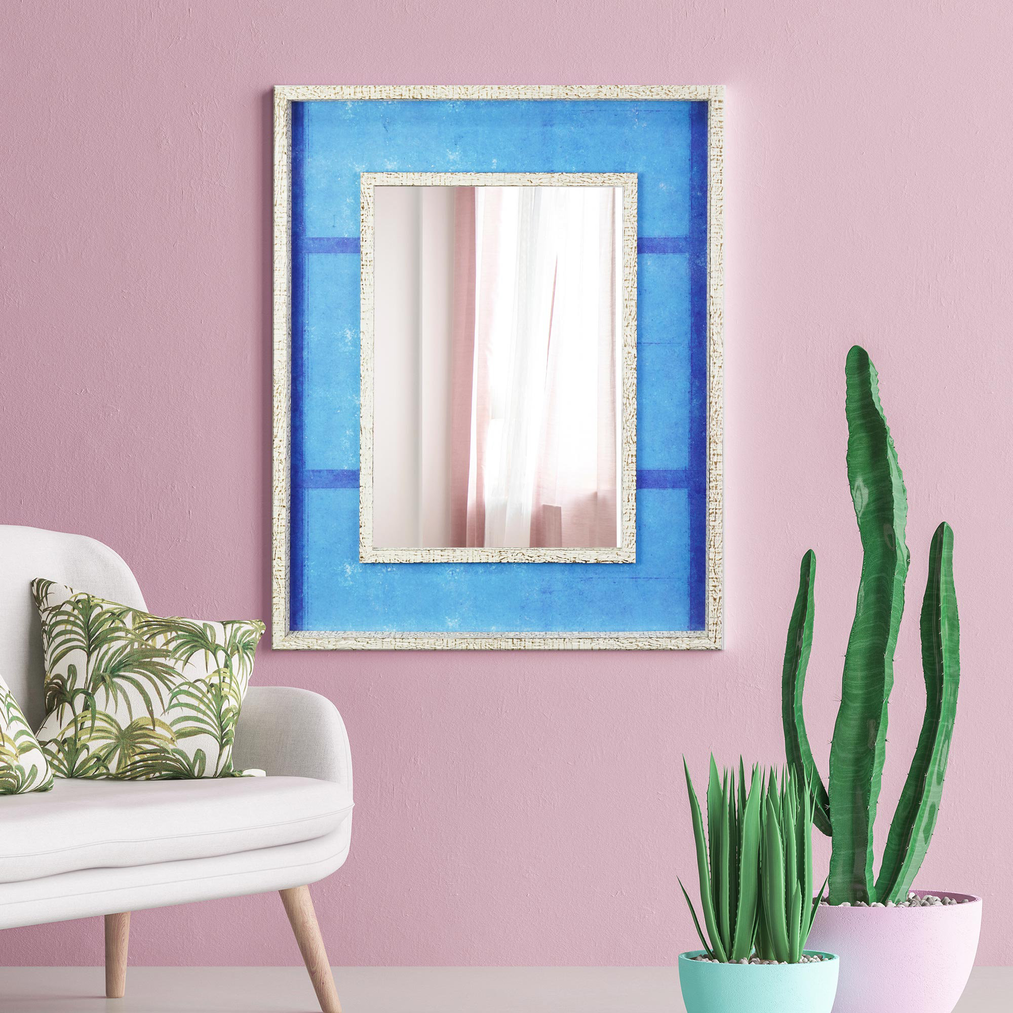 Rosecliff Heights Messier Resin Framed Wall Mounted Bathroom / Vanity ...