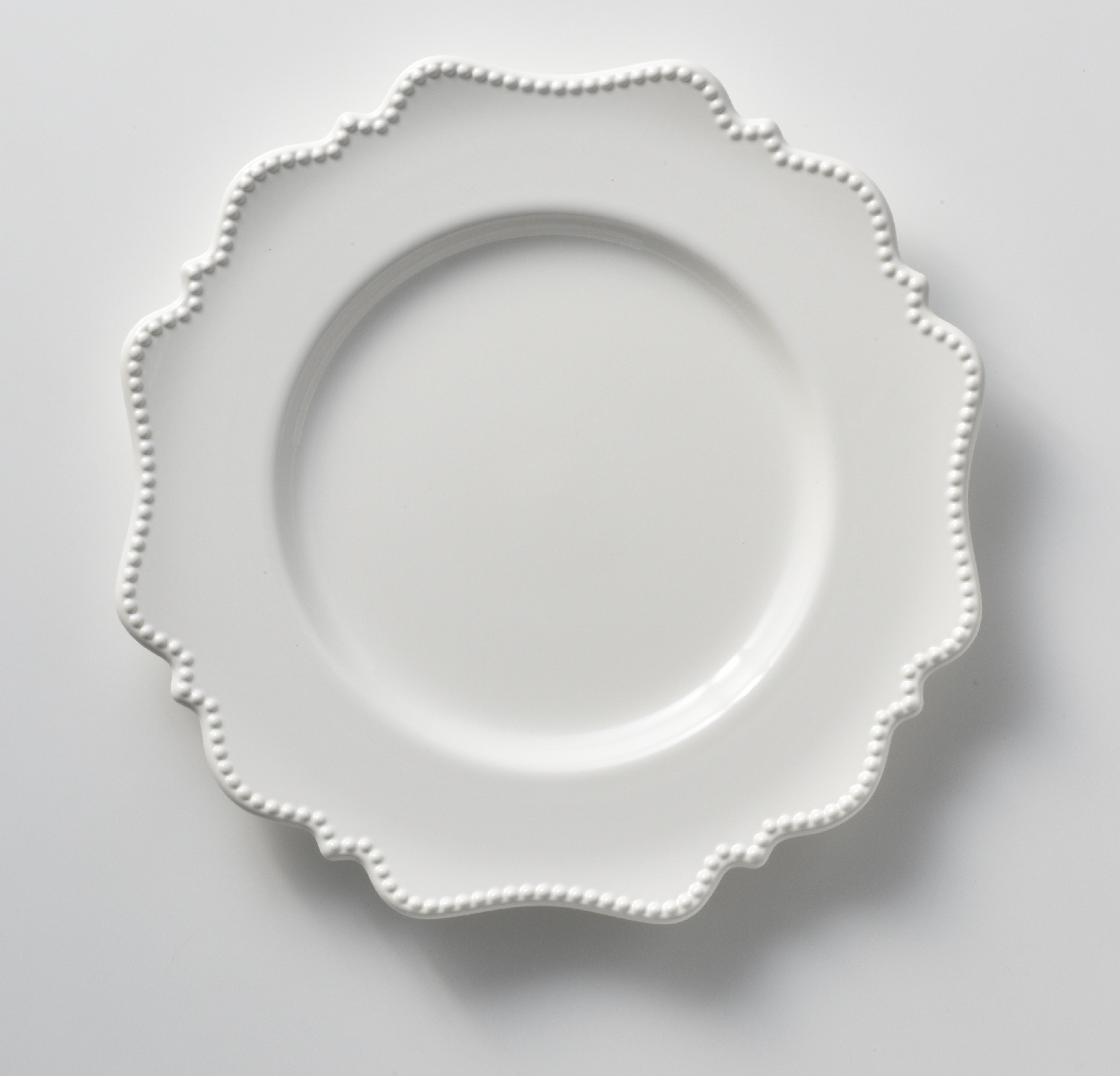 Red Vanilla Pinpoint 11" Dinner Plate & Reviews | Wayfair