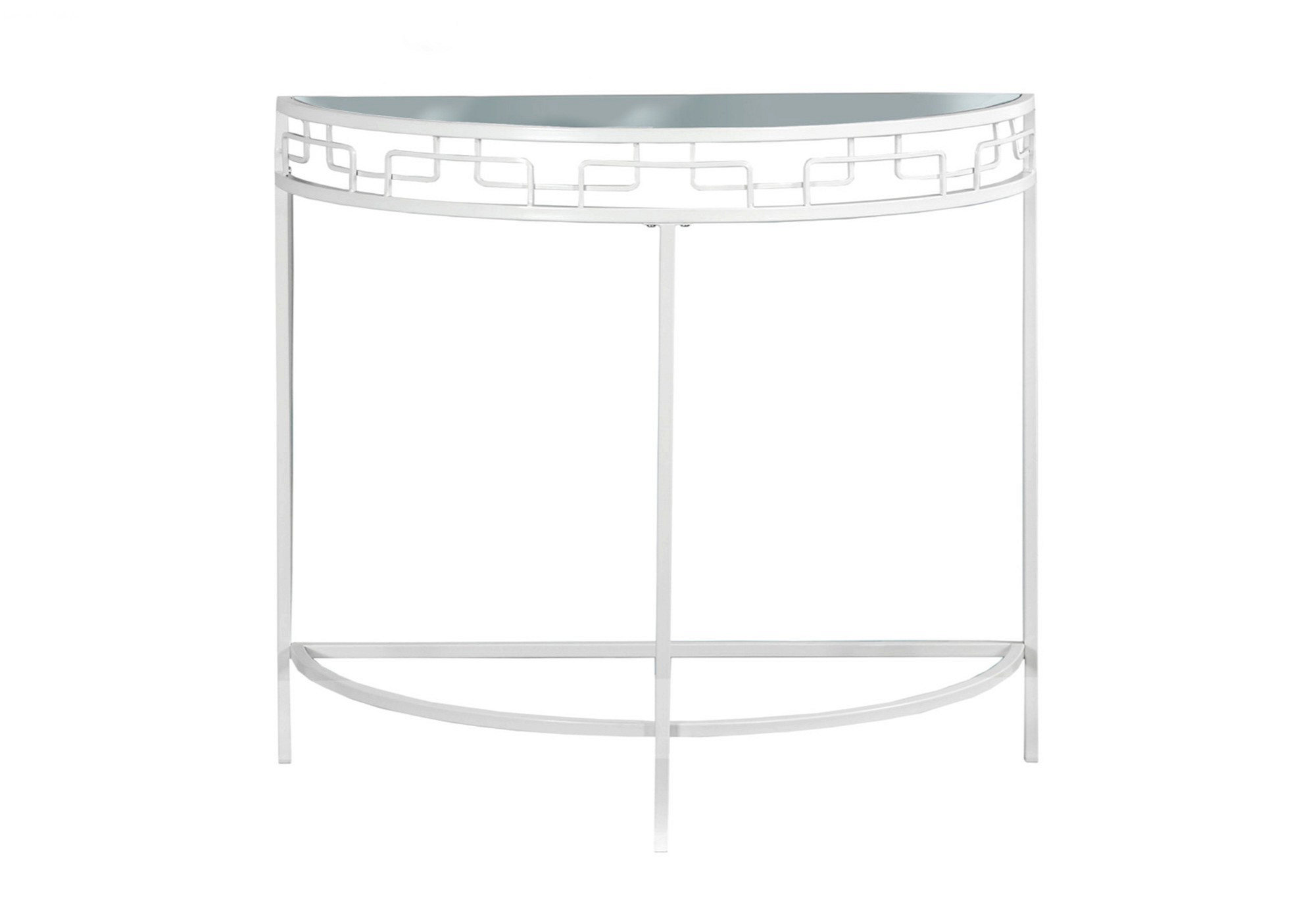 Latitude Run® Half Moon Accent Table, Console Table For Living Room ...