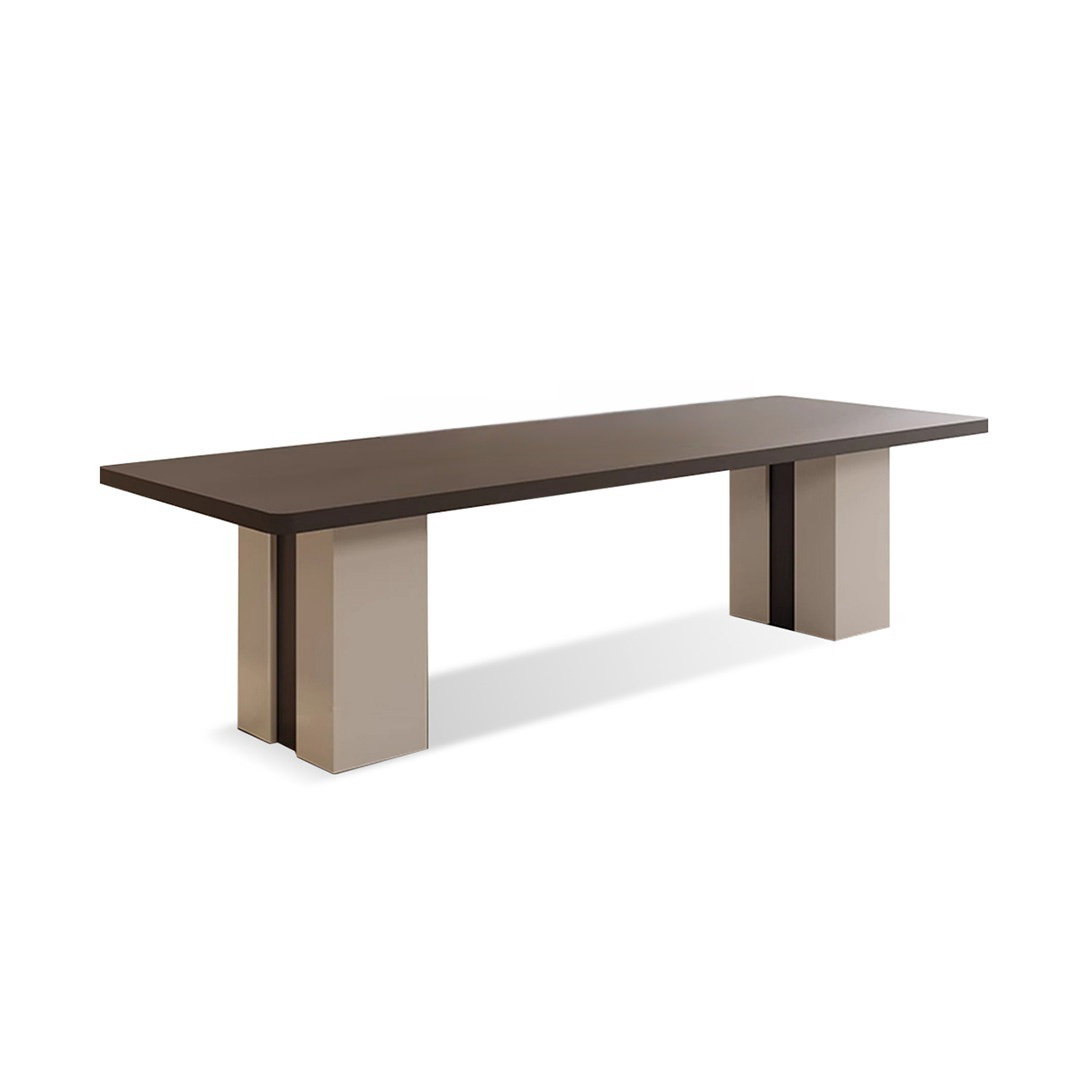Vladimeers Trading Dark Brown Rectangle Stone Dining Tables | Wayfair
