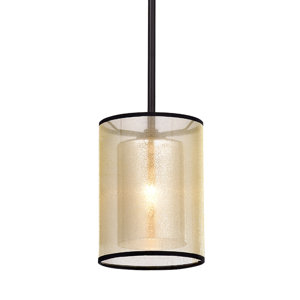 Gracie Oaks Marival 1-Light Single Cylinder Pendant & Reviews | Wayfair