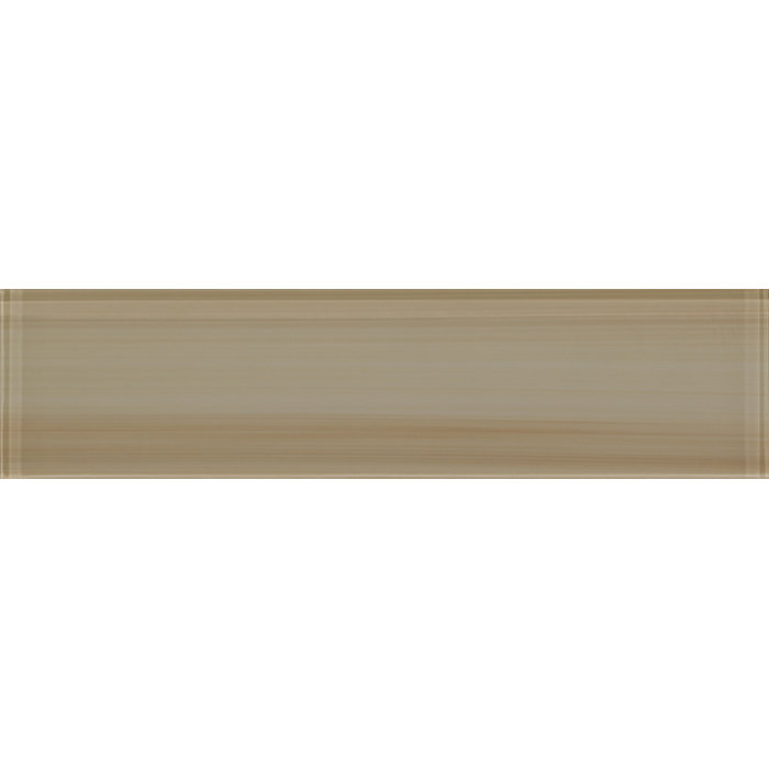 Dovecove Kelvin 3" x 12" Crystal Glass Bamboo Look Subway Wall Tile ...