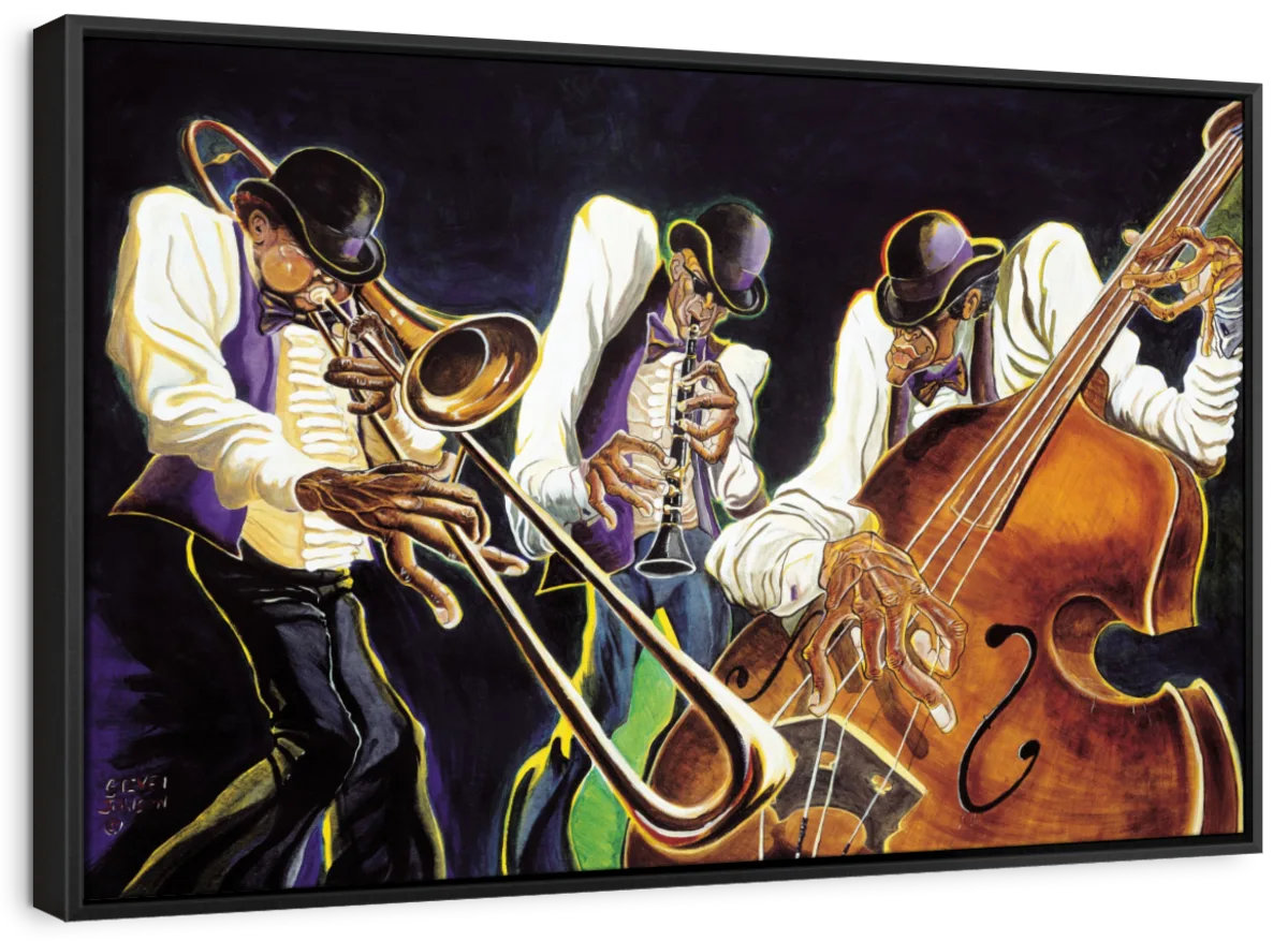 Winston Porter Jamming I Canvas Print | Wayfair