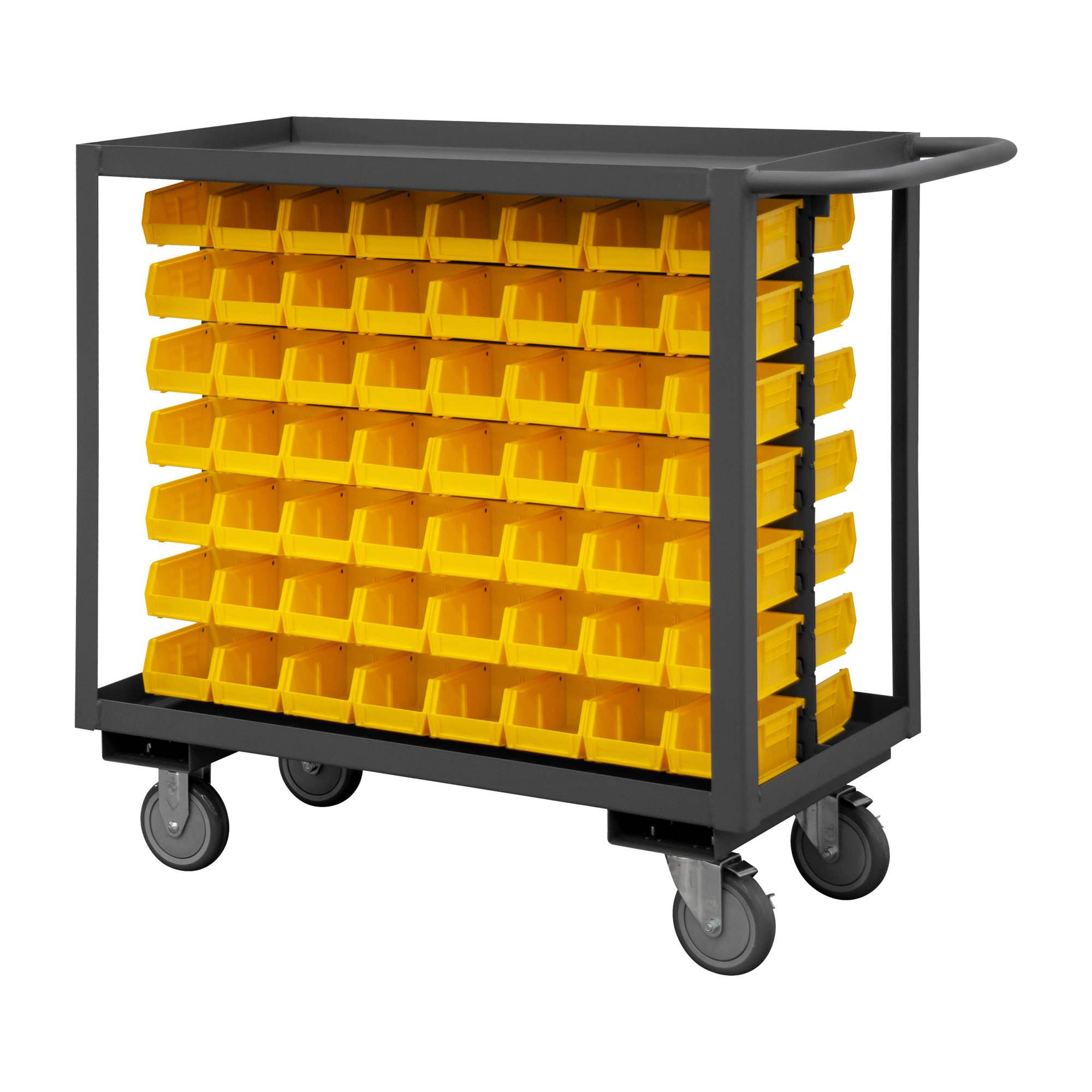 Durham Manufacturing Stock Cart with 210 Bins | Wayfair