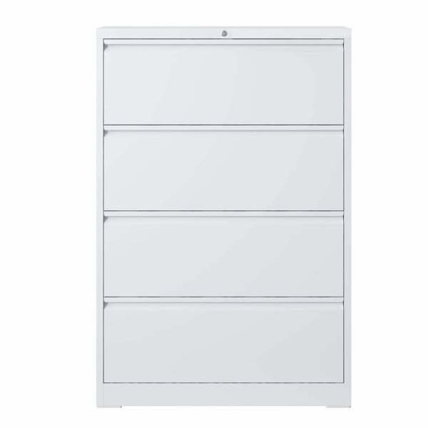 Hokku Designs Neftali 35.43 Wide 4 -Drawer File Cabinet | Wayfair