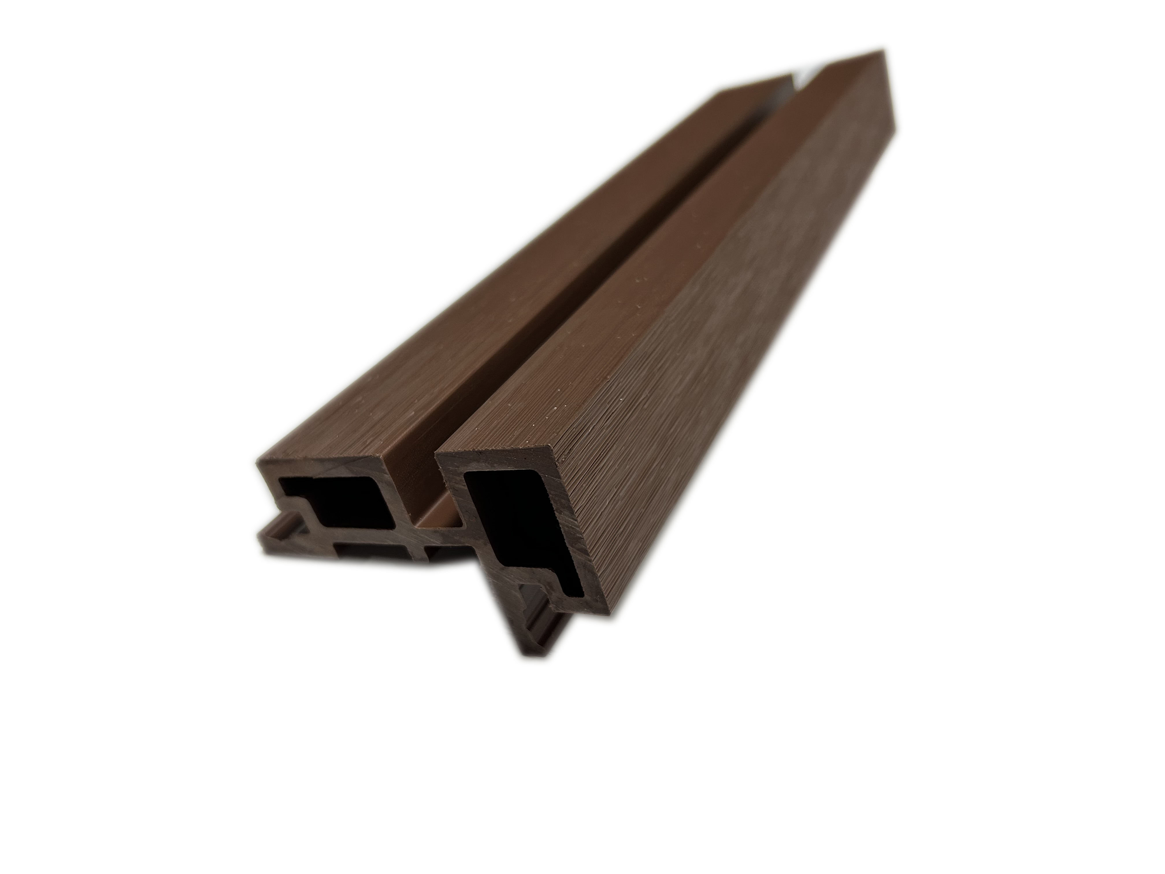 e-Joy 107" X 3.5" European Outdoor Grid Slat Wood Poly Composite Siding ...