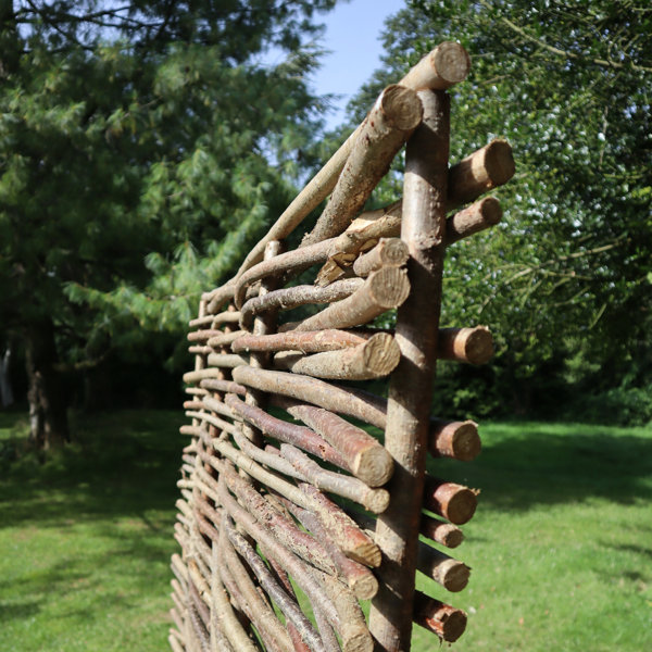Alpen Home Jeddito Natural Wood Fence Panels Included | Wayfair.co.uk