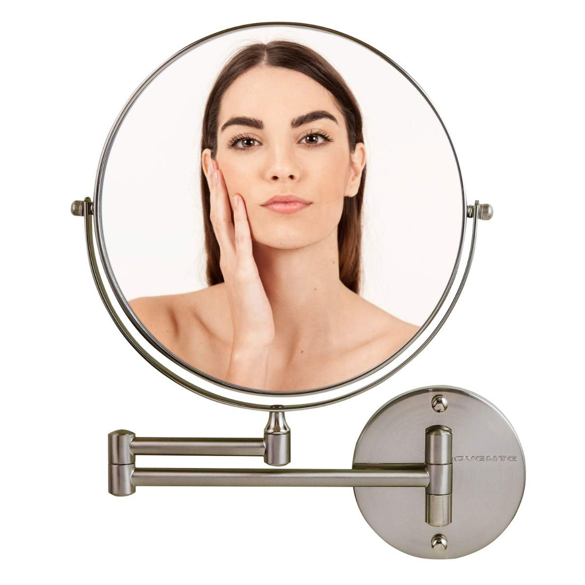 Ovente Circle Vanity Magnifying Makeup/Shaving Mirror & Reviews | Wayfair