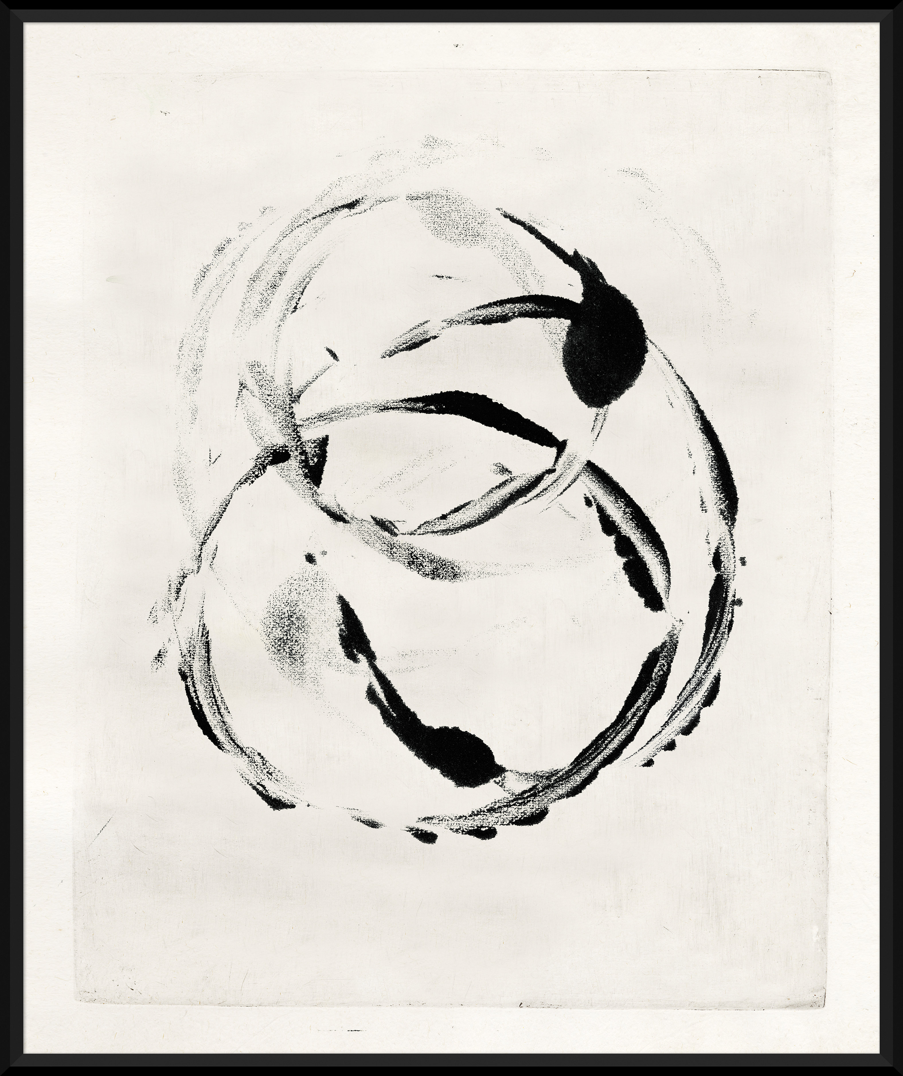 Soicher Marin Mid-Century Homage - Picture Frame Painting on Paper ...