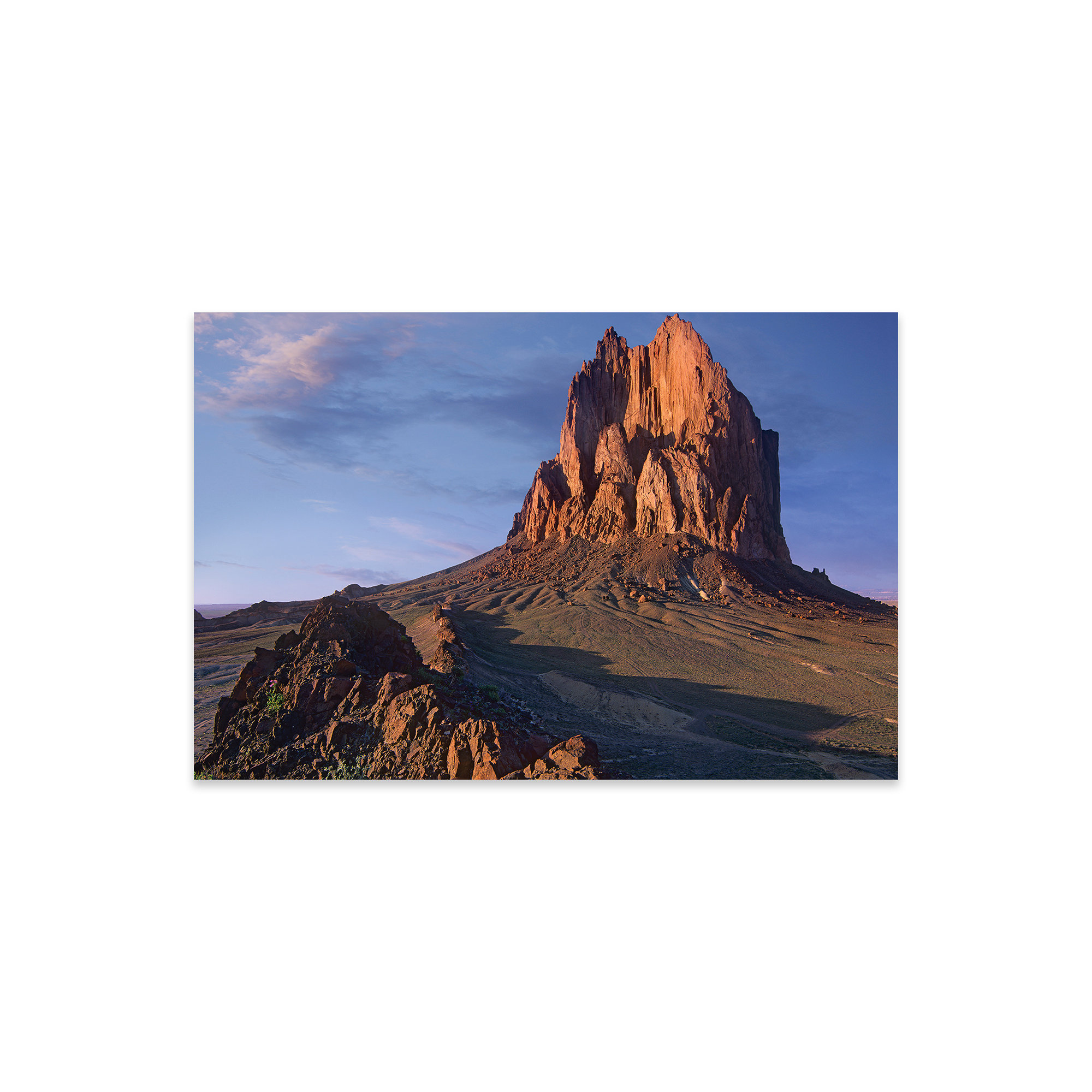 Millwood Pines Shiprock, The Basalt Core Of An Extinct Volcano, New ...