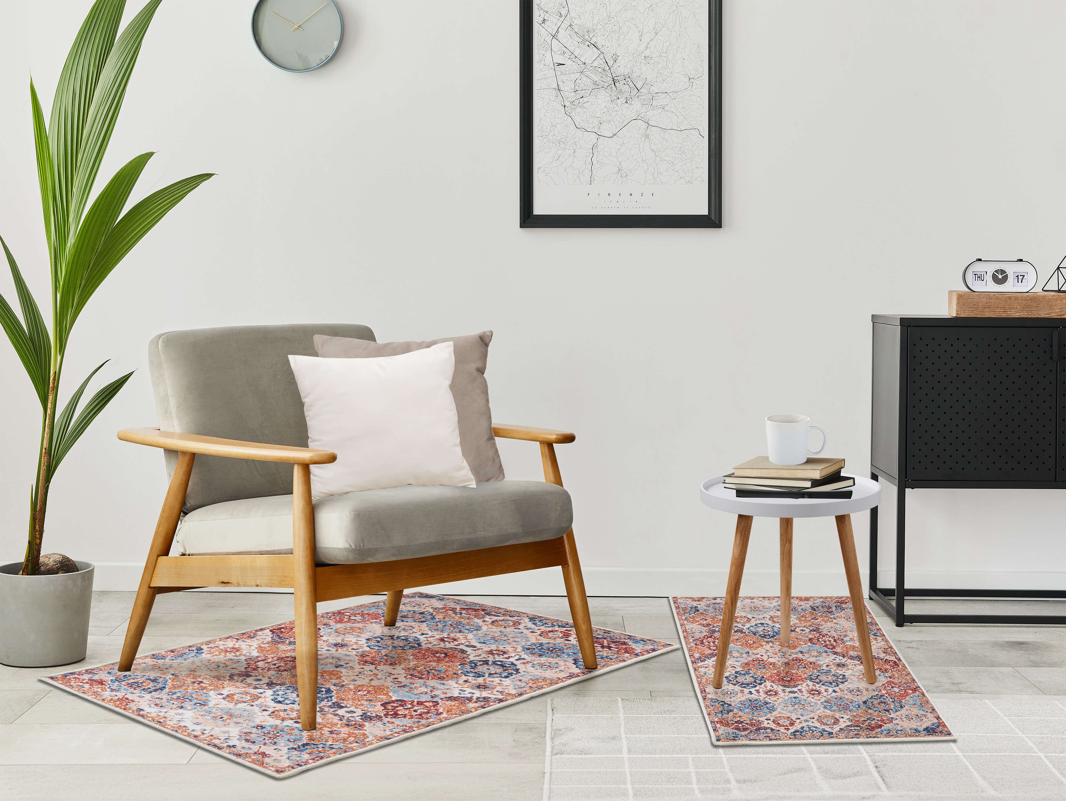 Charlton Home® Gunjan Dora Velvet Rug Set | Wayfair