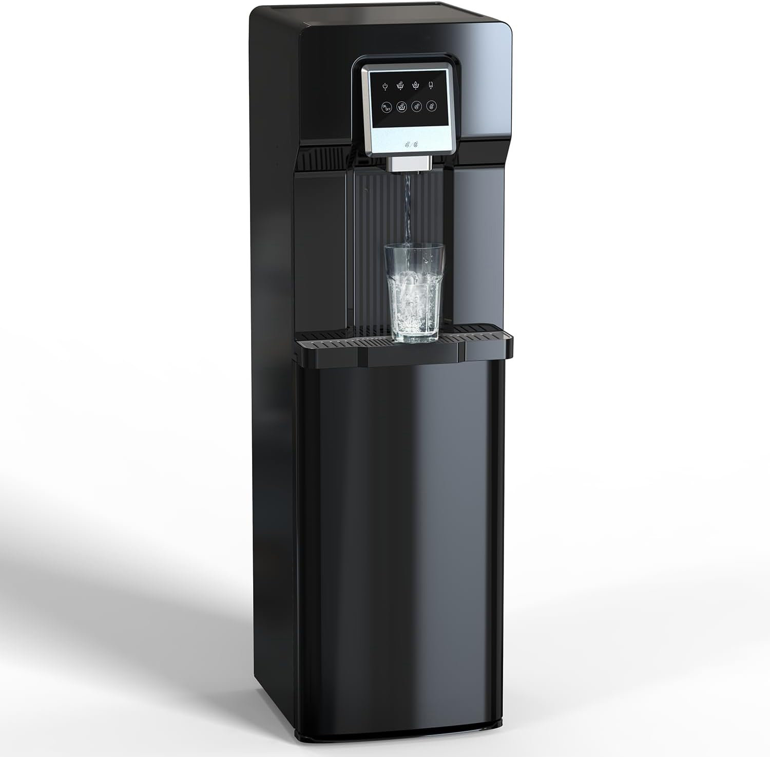 IKT Freestanding Bottom Loading Water Dispenser with Ice Maker for 3 ...