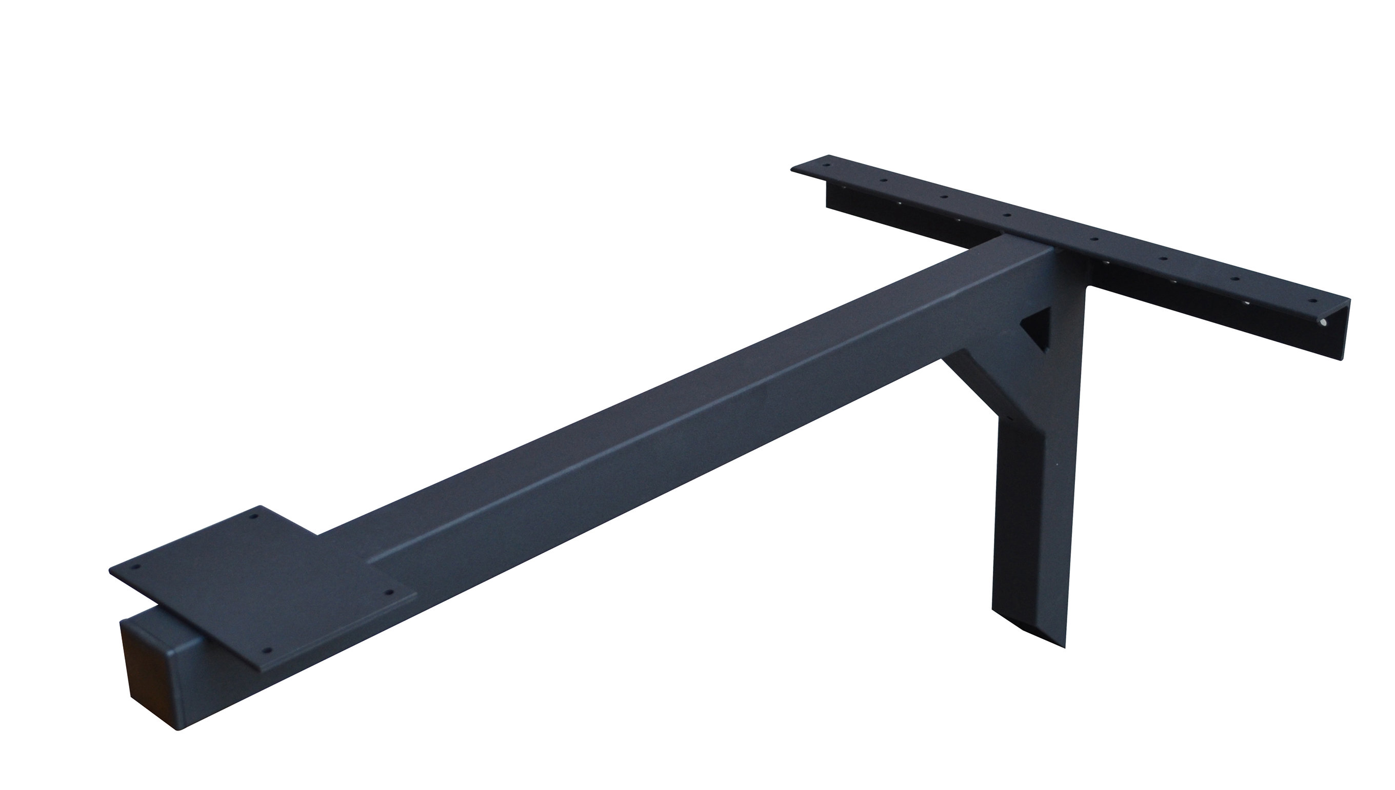 JI Bases 16" x 33" Large Cantilever Wall-Mount Table Base - Wayfair Canada