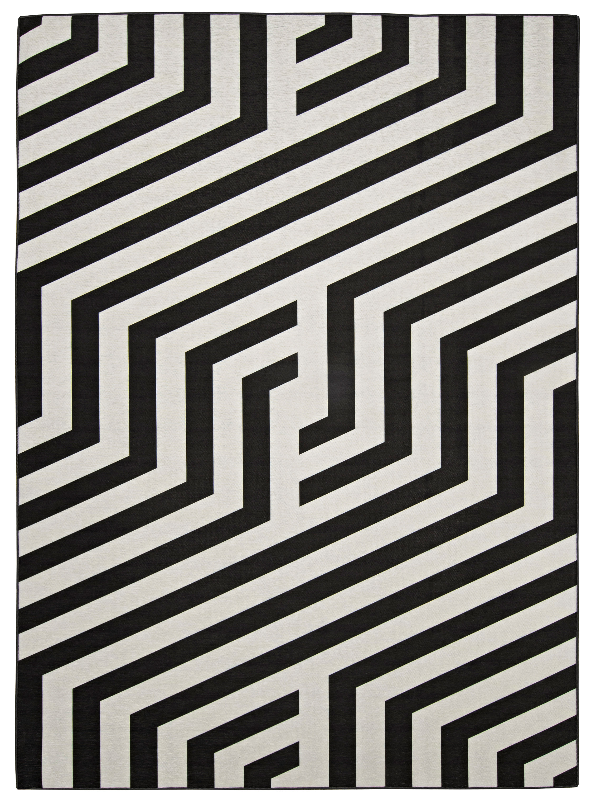 George Oliver Kivett Modern Ivory and Black Indoor Outdoor Machine ...