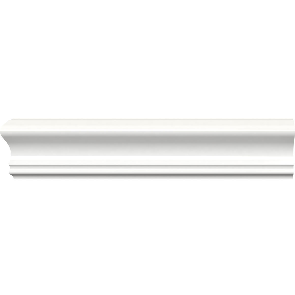 Ekena Millwork PVC Chair Rail 2 5/8"H x 96"W x 3/4"D Chair Rail ...