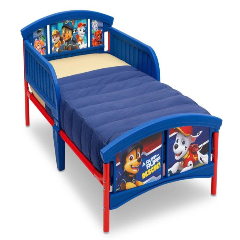 Delta Children Paw Patrol Plastic Toddler Bed & Reviews - Wayfair Canada