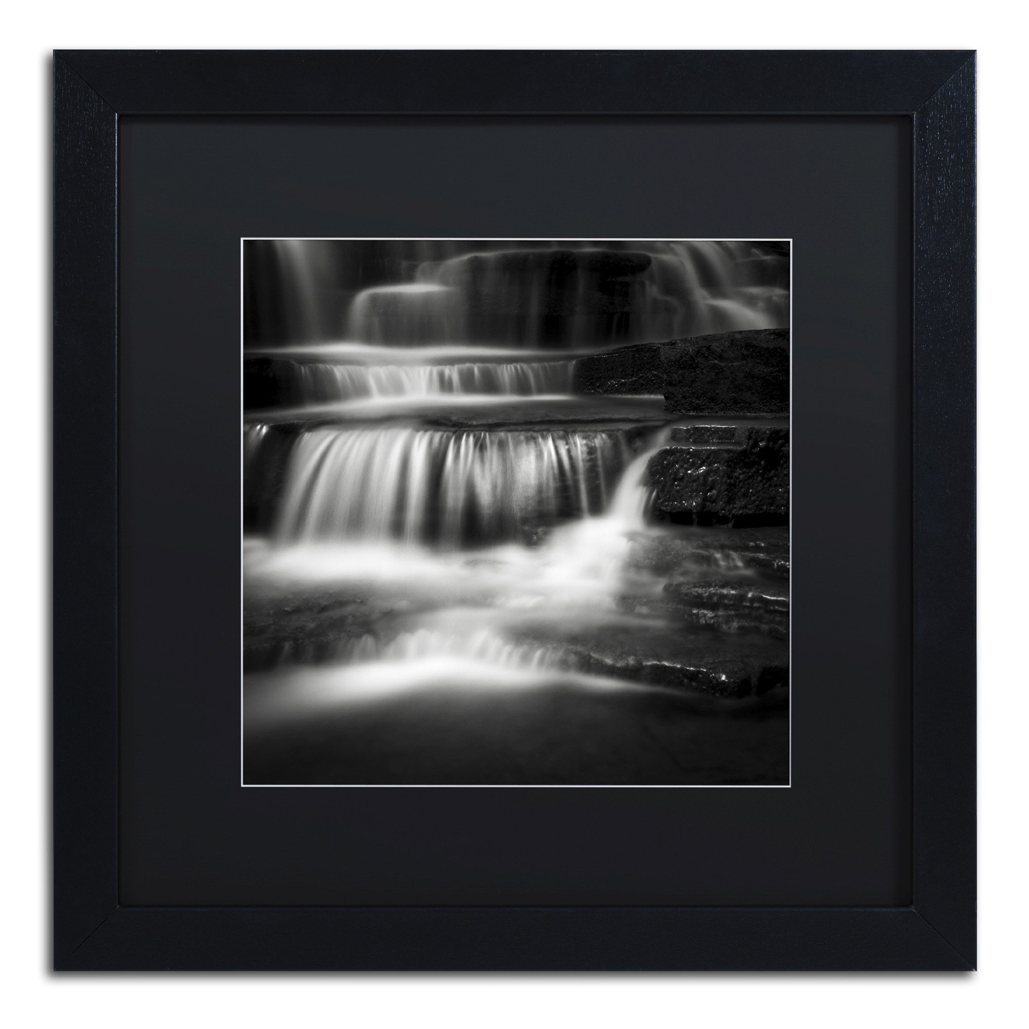 Ebern Designs Cascade by Dave MacVicar - Picture Frame Photograph Print ...