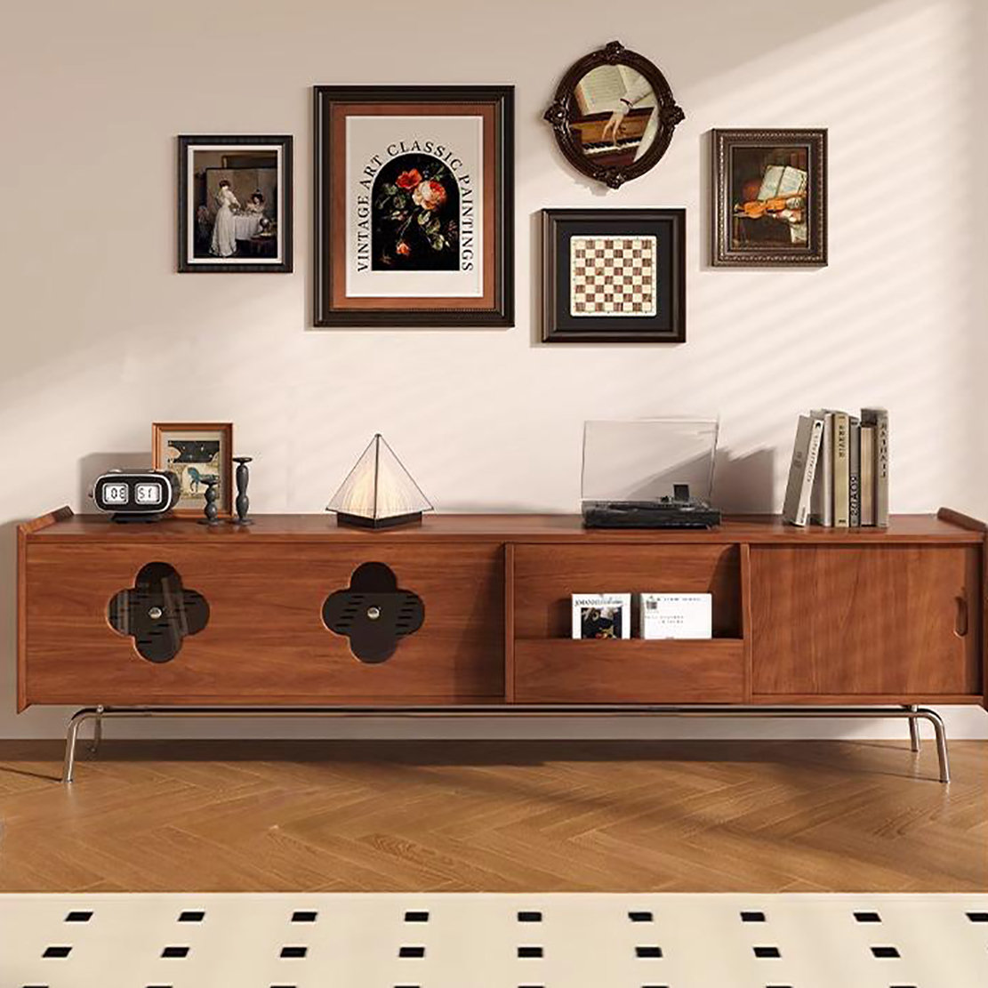 George Oliver American retro TV cabinet | Wayfair