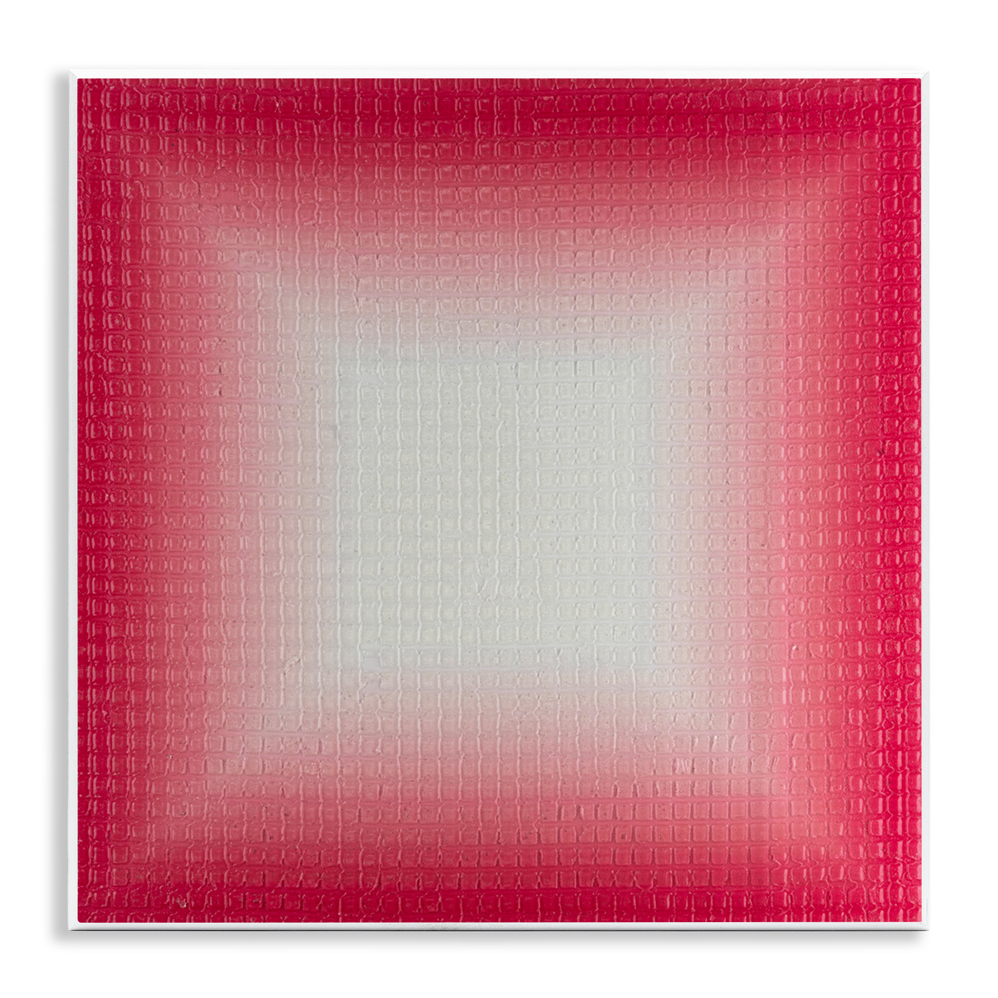 Wrought Studio™ Red Ombre Fade Wall Plaque Art by Michael Willett | Wayfair