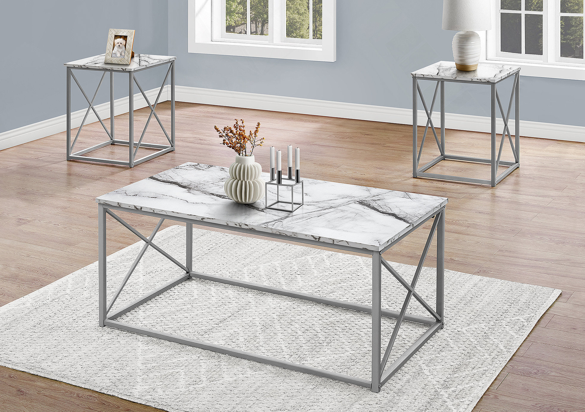 Wrought Studio™ Table Set, Coffee, End, Side, Accent, Living Room ...