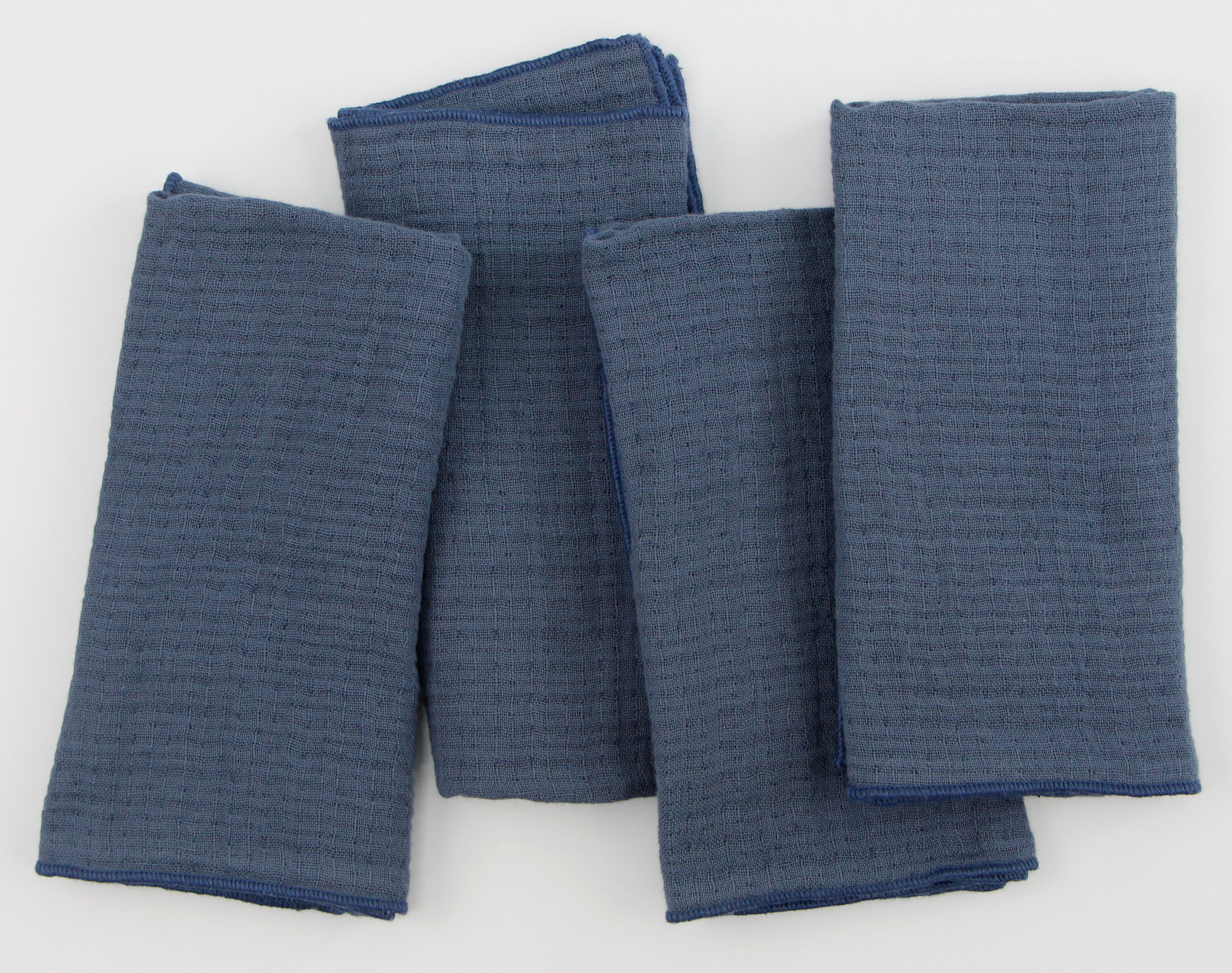 Kelly Clarkson Home Reversible Muslin Napkin With Overlock Hem | AllModern