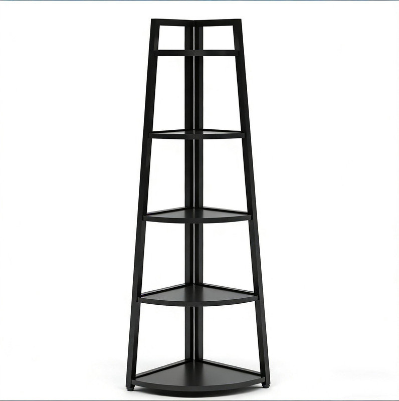 17 Stories Tall Ladder Display Shelf, Small Storage Shelf, 5-Tier ...