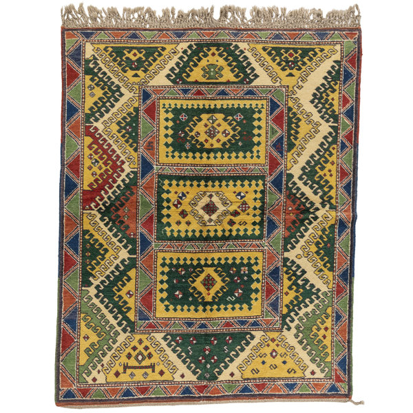 Tufenkian Kazak One-of-a-Kind 5' X 6' Hand Knotted Area Rug by ...