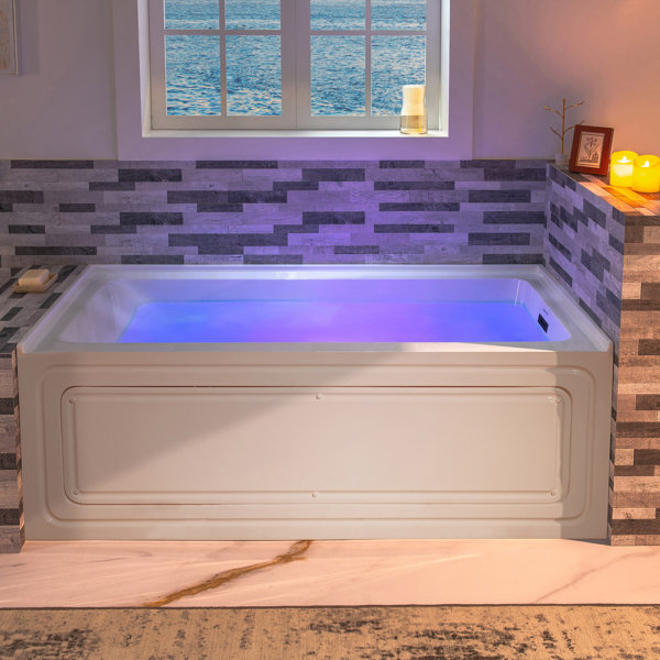 Jetted Bathtubs You'll Love | Wayfair