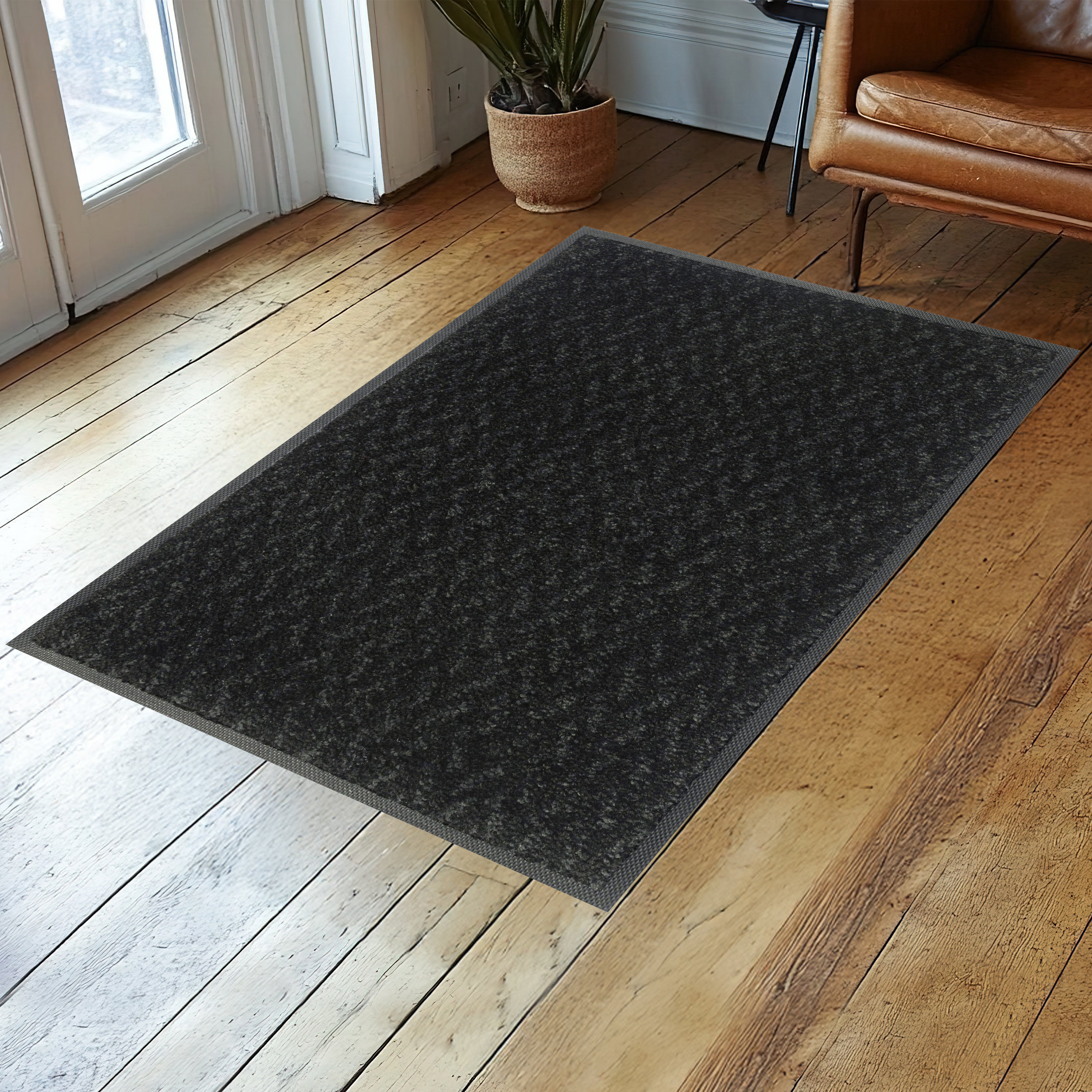 Ebern Designs Everleen Duo Denim Floor Mat - Wayfair Canada
