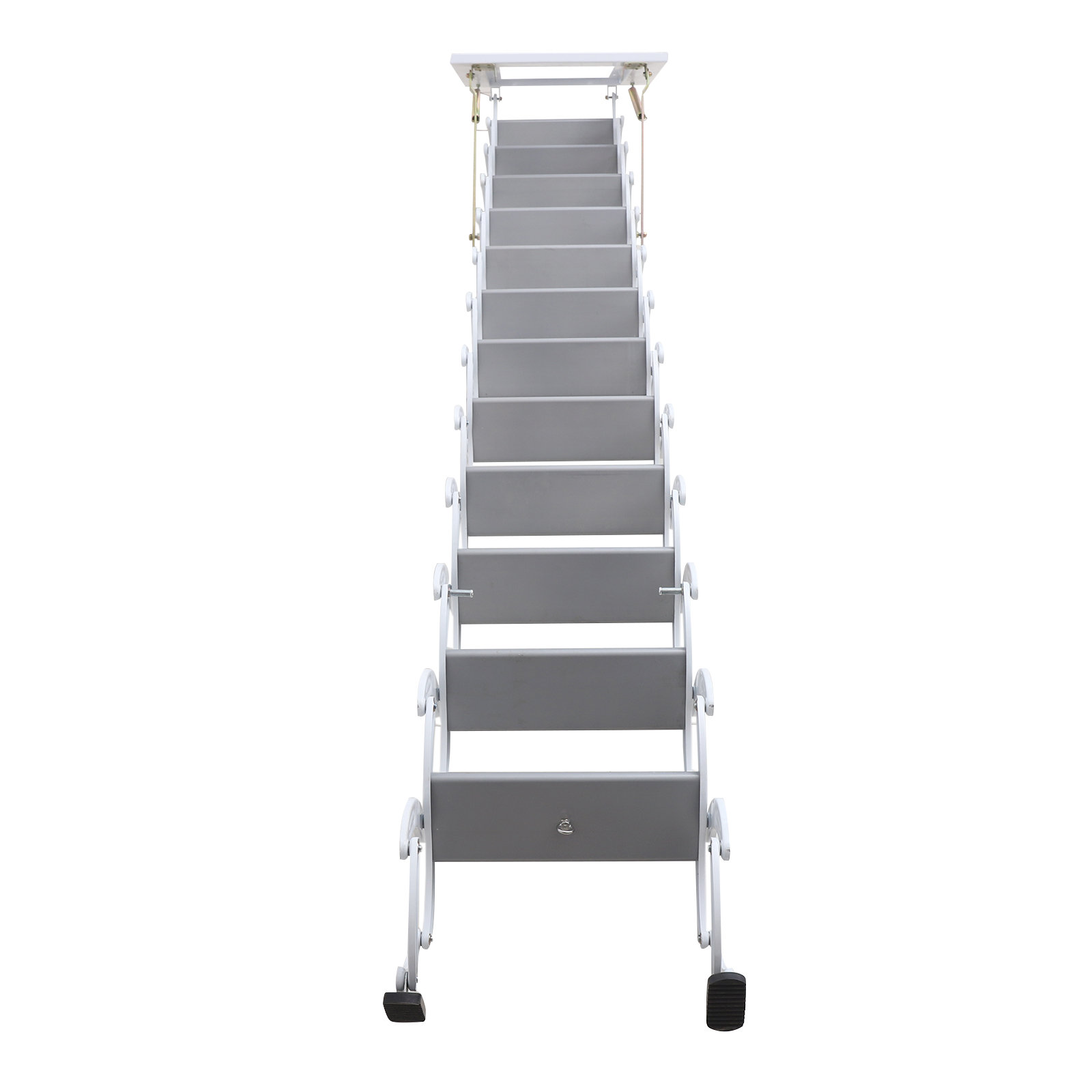 WFX Utility™ Rothley Wall Mounted Attic Ladder Folding Ladder Loft ...