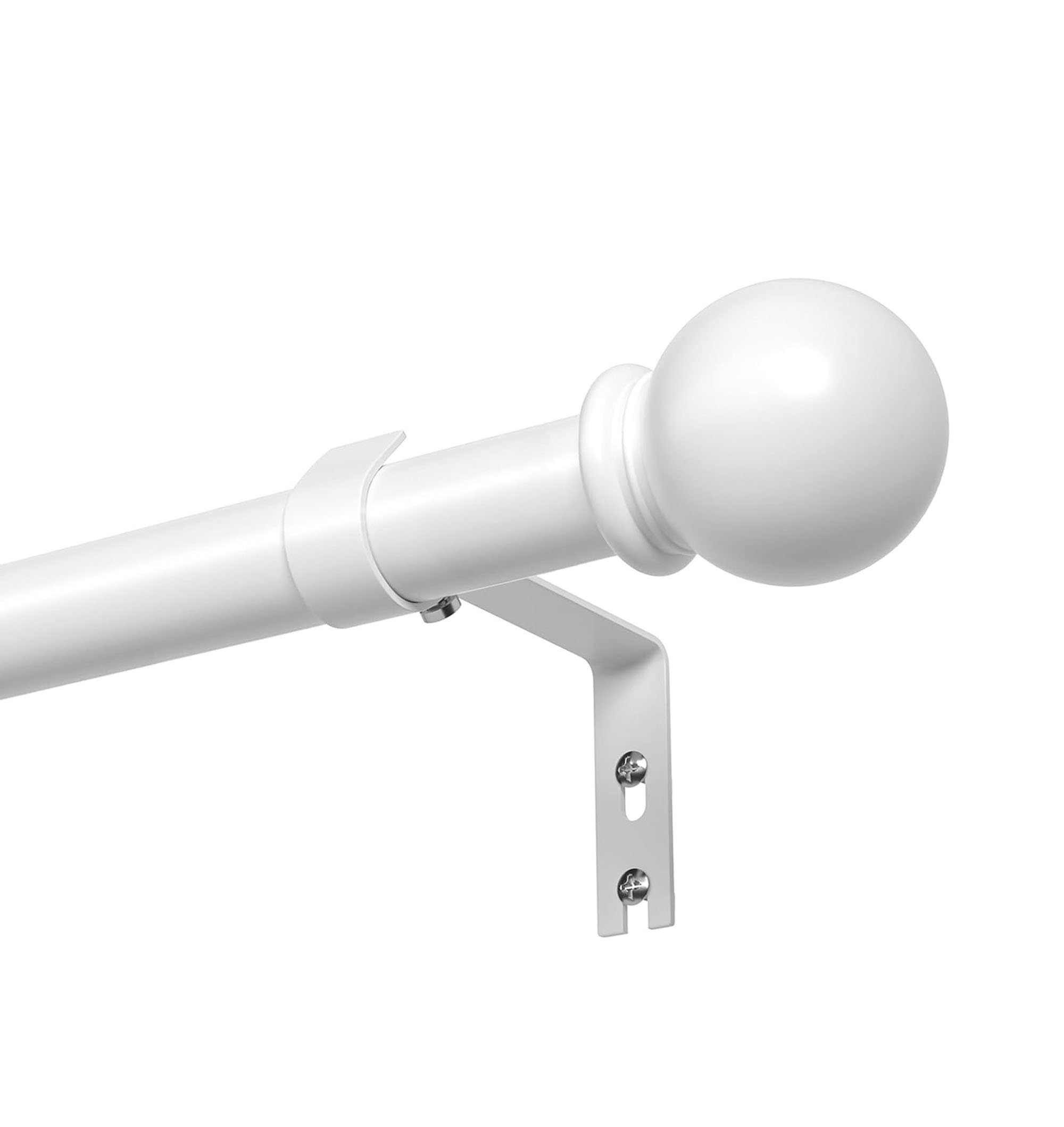 Rosalind Wheeler 87cm Straight Tension Shower Curtain Pole & Hook Set | Wayfair.co.uk