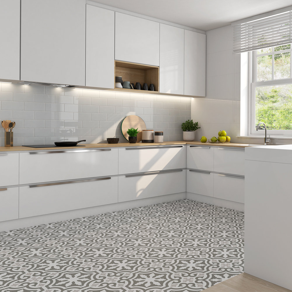 Roca Tiles Havana Jazz & Blues 8X8 Cement | Wayfair