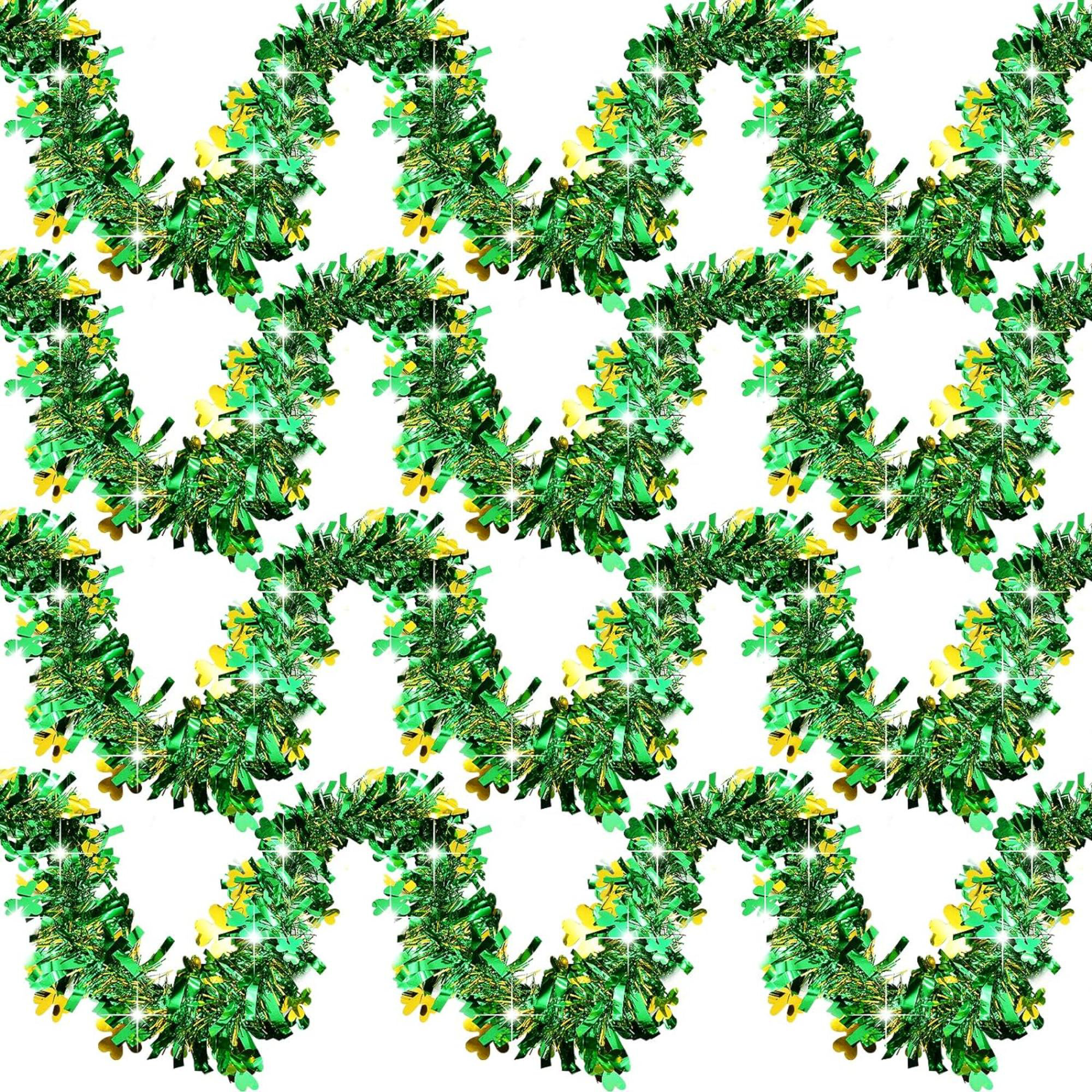 The Holiday Aisle® 4 Strings Total 26.4 Ft St. Patrick's Day Tinsel ...